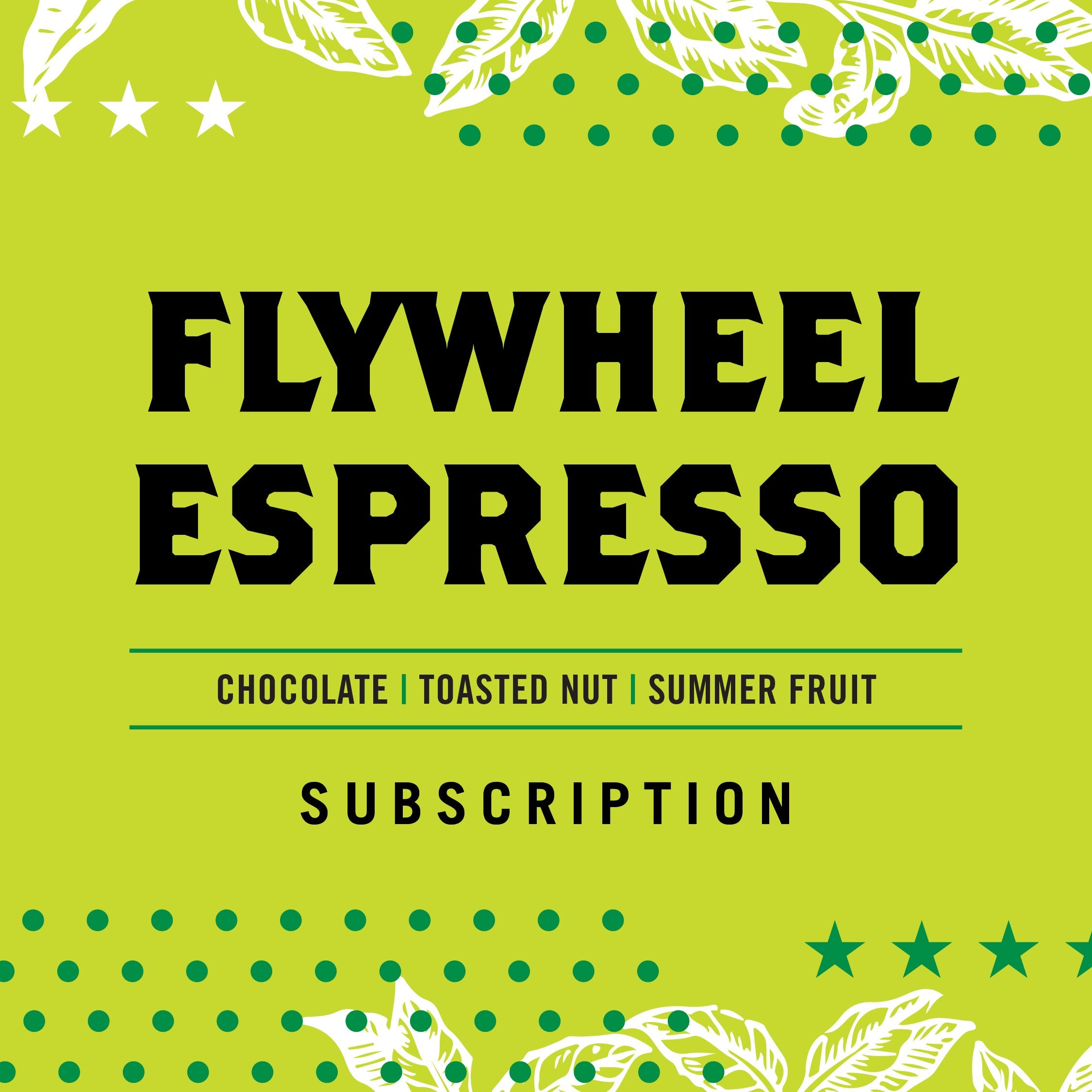 Subscription: Flywheel Espresso – The Coffee Fox Roasting Co.